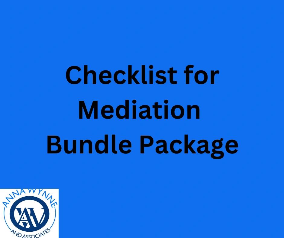 Checklist for Mediation Bundle Pack